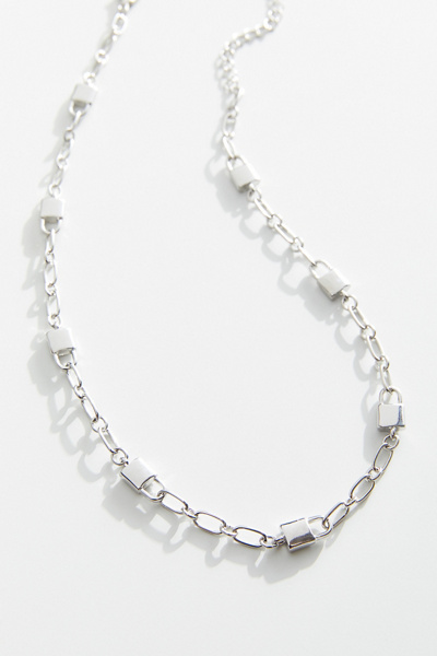 Multi-Lock Chain Necklace | Urban Outfitters