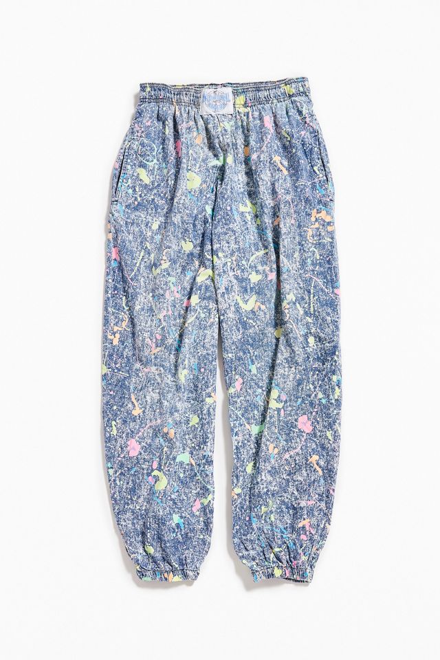 Vintage Paint Splatter Beach Pant | Urban Outfitters