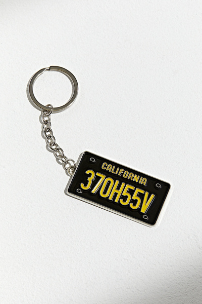 License Plate Keychain | Urban Outfitters