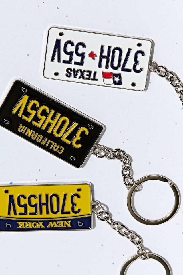 License Plate Keychain | Urban Outfitters