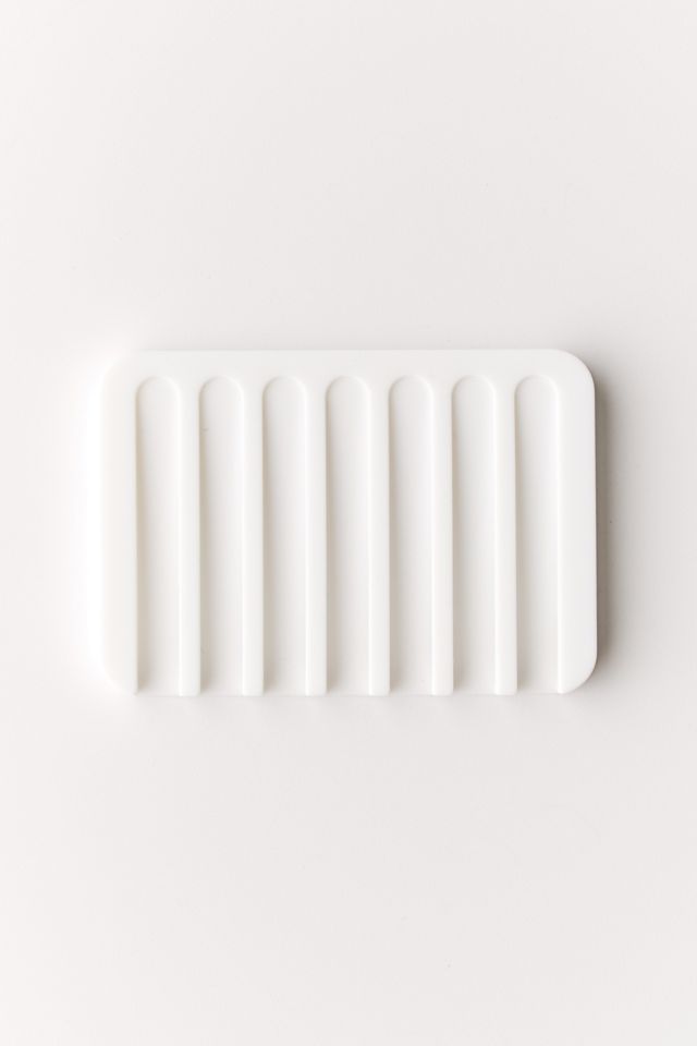 Flow Silicone Self-Draining Soap Dish | Urban Outfitters Canada
