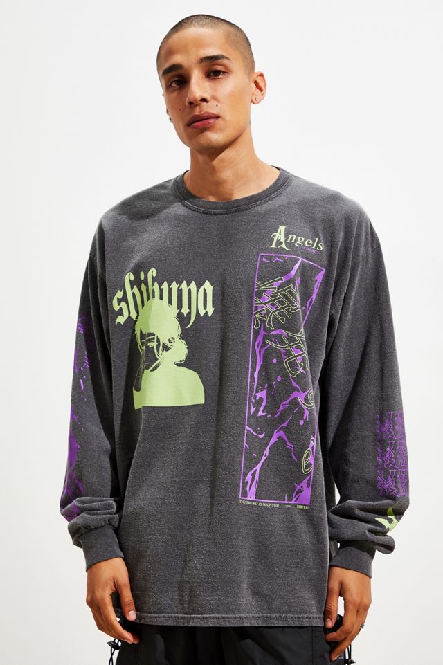 Fallen Angel Anime Long Sleeve Tee | Urban Outfitters Canada