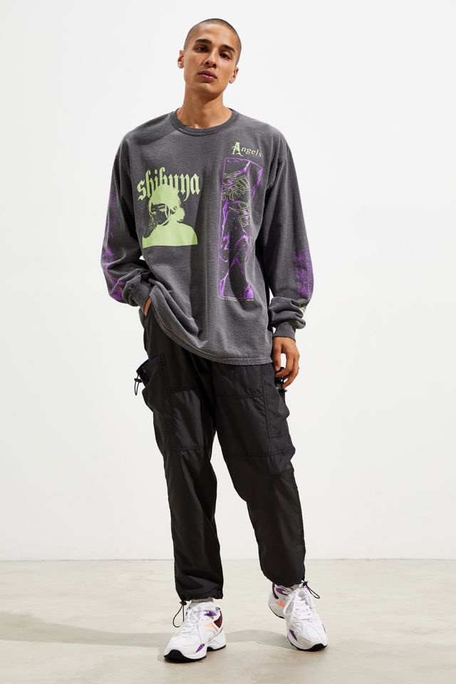 Fallen Angel Anime Long Sleeve Tee | Urban Outfitters Canada