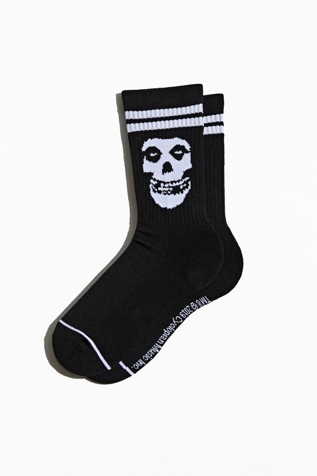 Misfits Skull Crew Sock | Urban Outfitters Canada