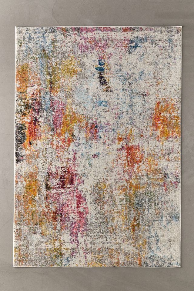 Lilytide Watercolor Tufted Rug | Urban Outfitters