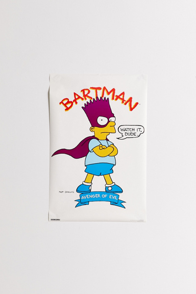 Urban Renewal Vintage Bartman Poster | Urban Outfitters