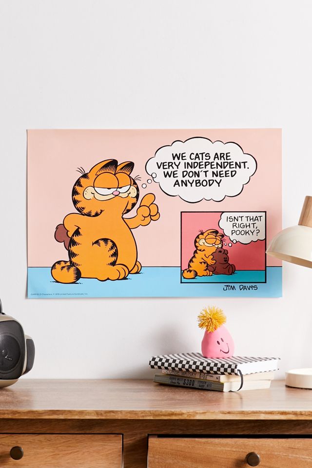 Urban Renewal Vintage Garfield Poster | Urban Outfitters