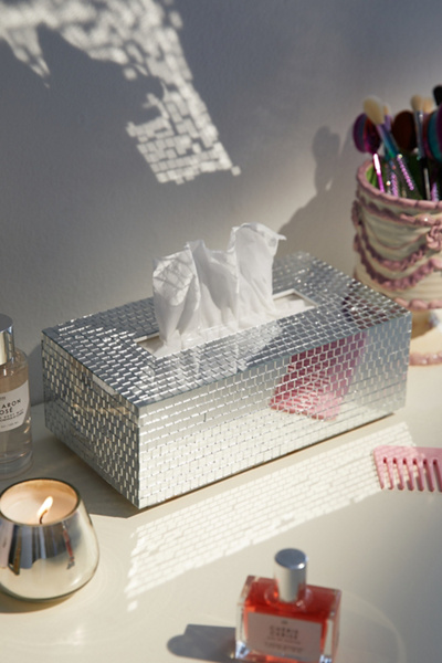Glam Tissue Box Cover | Urban Outfitters