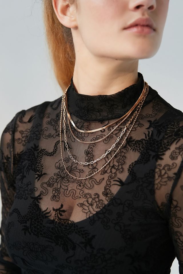 Charlie Chain Layer Necklace | Urban Outfitters