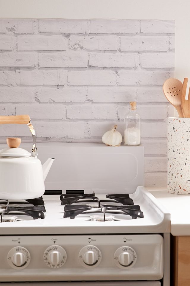 White Brick Kitchen Decal | Urban Outfitters