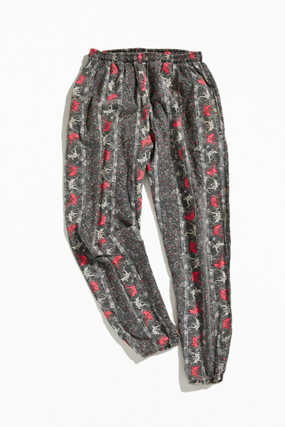 Vintage Gecko Stripe Cotton Beach Pant | Urban Outfitters Canada