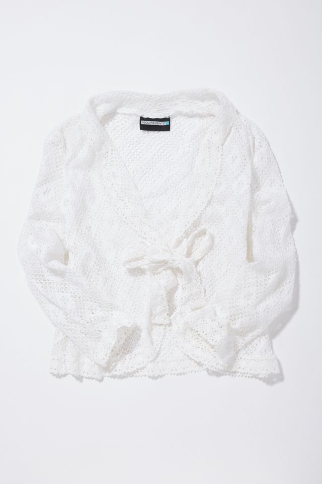 Vintage Net Shawl Cardigan | Urban Outfitters