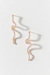 Rhinestone Snake Statement Earring | Urban Outfitters
