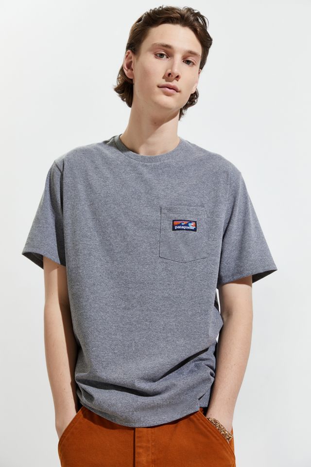 Patagonia Label Pocket Tee | Urban Outfitters