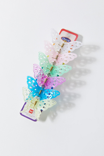 Vintage Large Solid Butterfly Clip Set | Urban Outfitters Canada