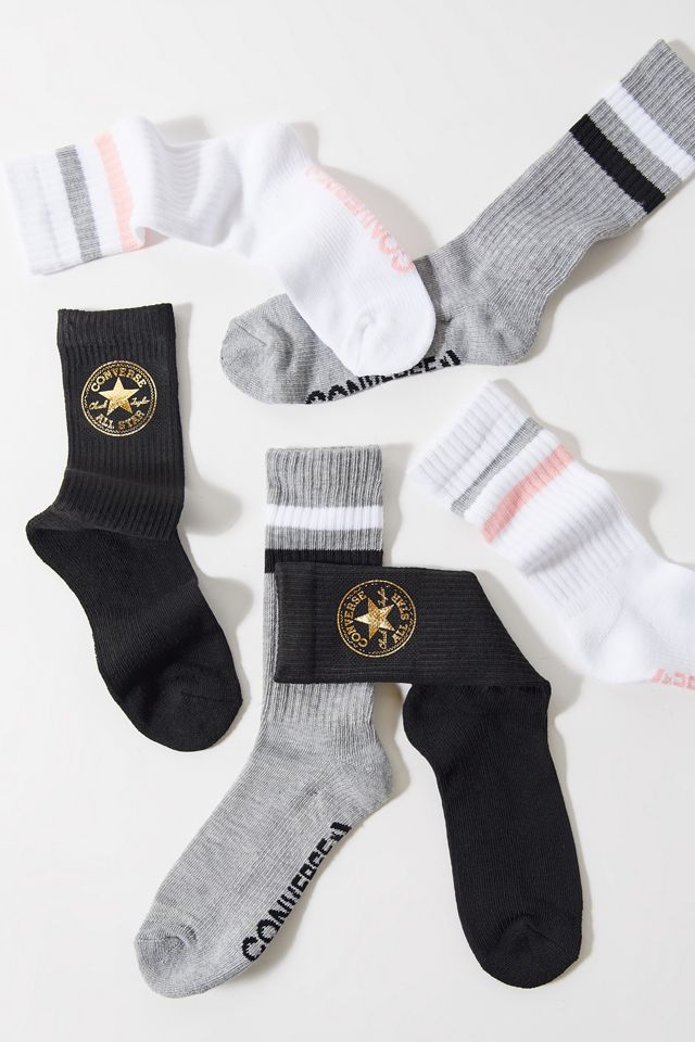 Converse Striped Crew Sock 3-Pack | Urban Outfitters Canada