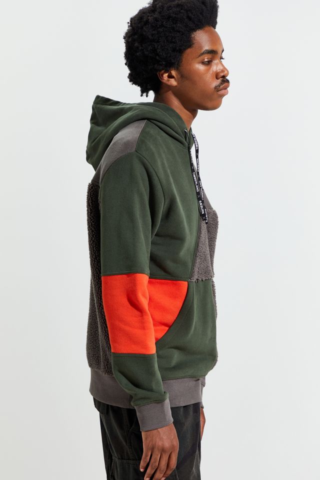 Timberland X Christopher Raeburn Pattern Blocked Hoodie Sweatshirt ...