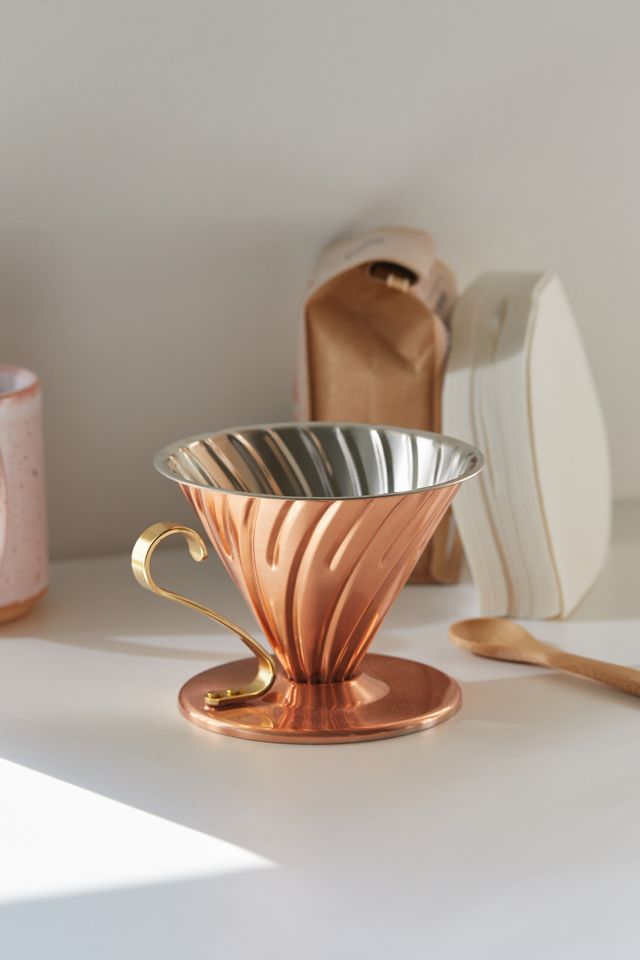 Hario Copper Pour-Over Coffee Dripper | Urban Outfitters
