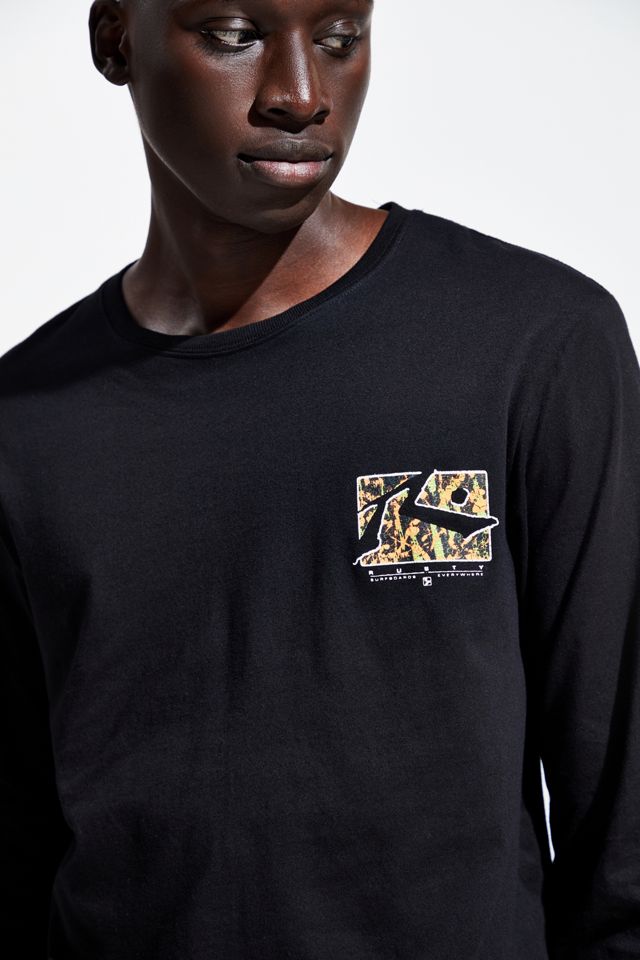 Rusty America Back Splat Long Sleeve Tee | Urban Outfitters Canada