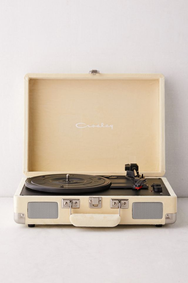Crosley UO Exclusive Cream Velvet Cruiser Bluetooth Record Player ...