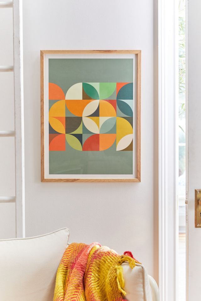 The Old Art Studio Mid Century 78 Art Print | Urban Outfitters