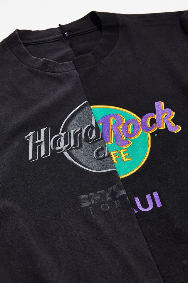Vintage Hard Rock Cafe Split Tee | Urban Outfitters