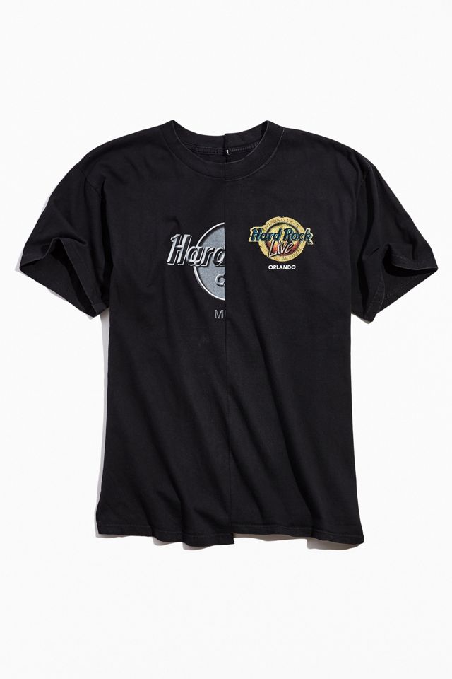 Vintage Hard Rock Cafe Split Tee | Urban Outfitters