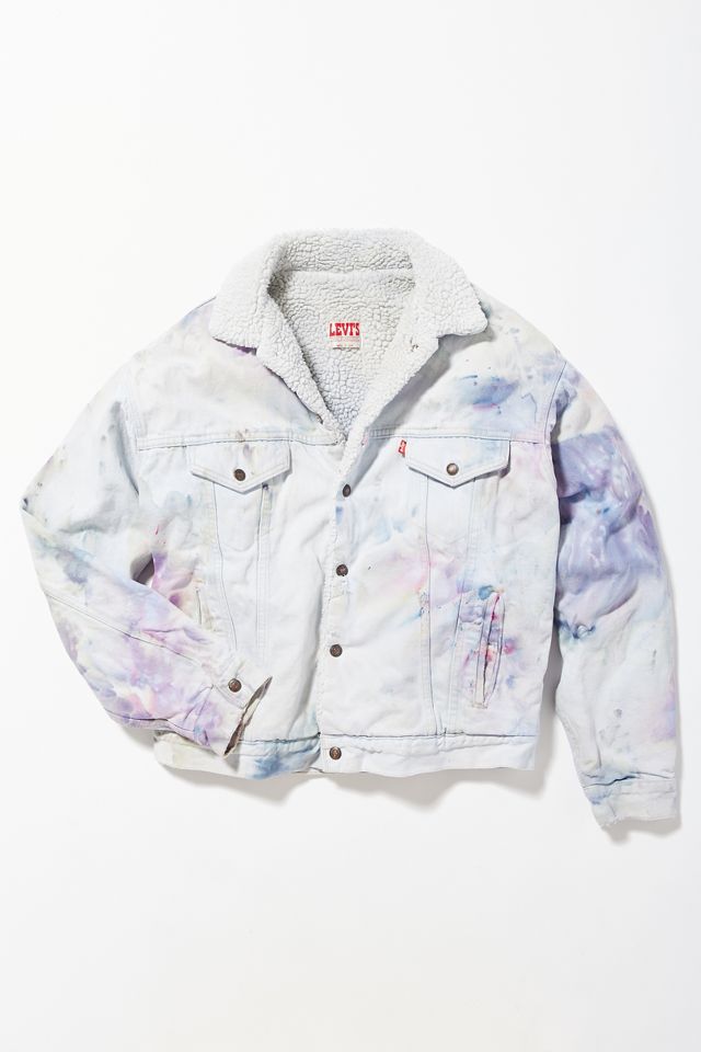 Vintage Riverside Tool & Dye Hand-Dyed Levi's Sherpa Lined Denim ...
