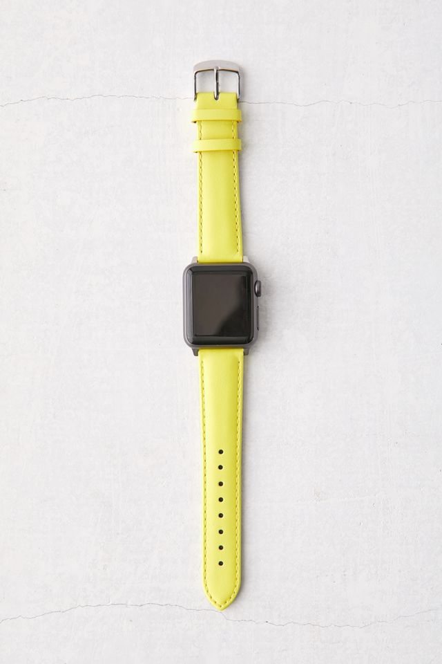 Casetify Neon Yellow Apple Watch Strap | Urban Outfitters