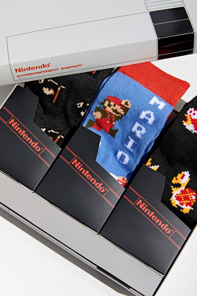Nintendo Crew Sock 3-Pack | Urban Outfitters Canada