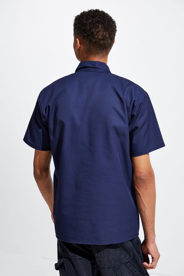Ben Davis Quarter-Zip Short Sleeve Work Shirt | Urban Outfitters