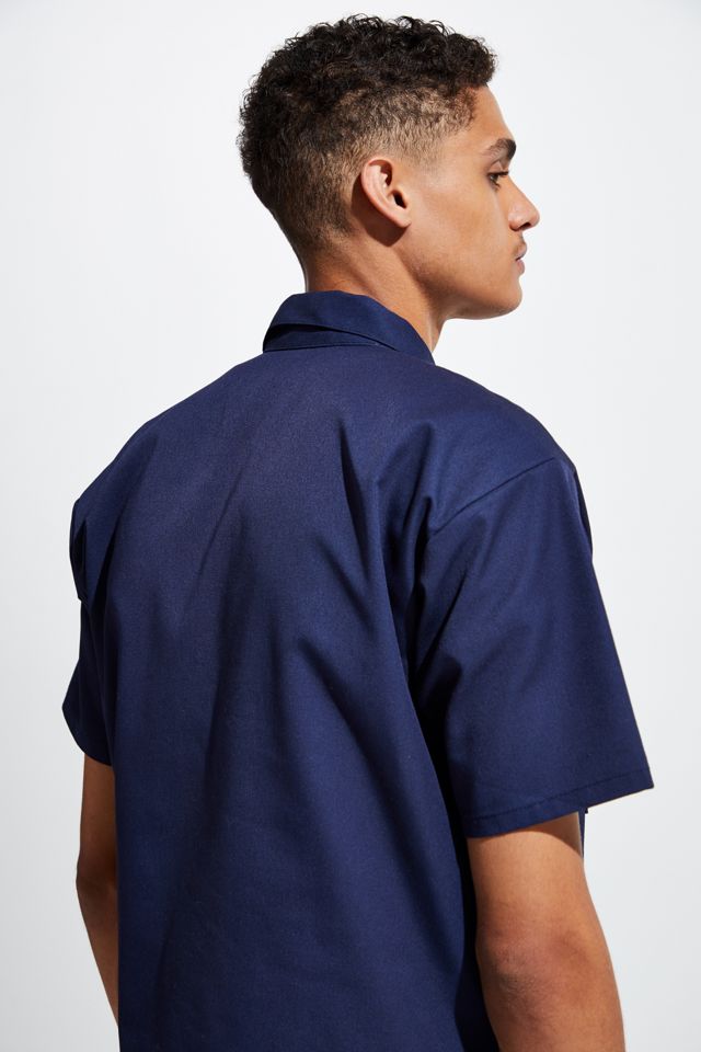 Ben Davis Quarter-Zip Short Sleeve Work Shirt | Urban Outfitters