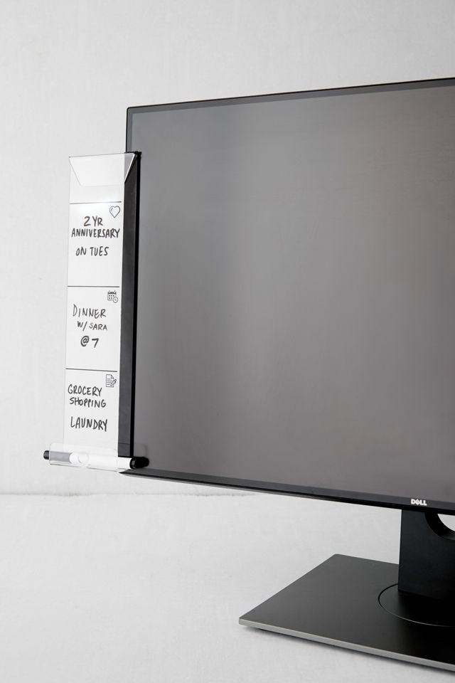 Acrylic Computer Monitor Memo Dry Erase Board | Urban Outfitters