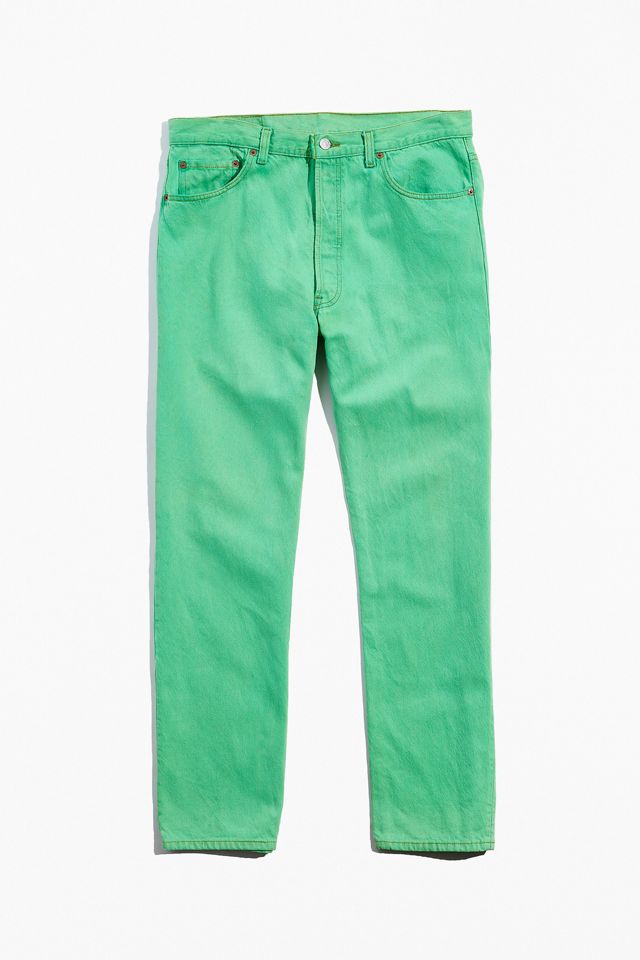 Vintage Levi’s Lime Green Jean | Urban Outfitters
