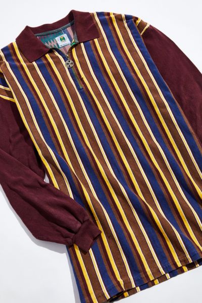 Vintage Cross Colors Quarter-Zip Rugby Shirt | Urban Outfitters Canada
