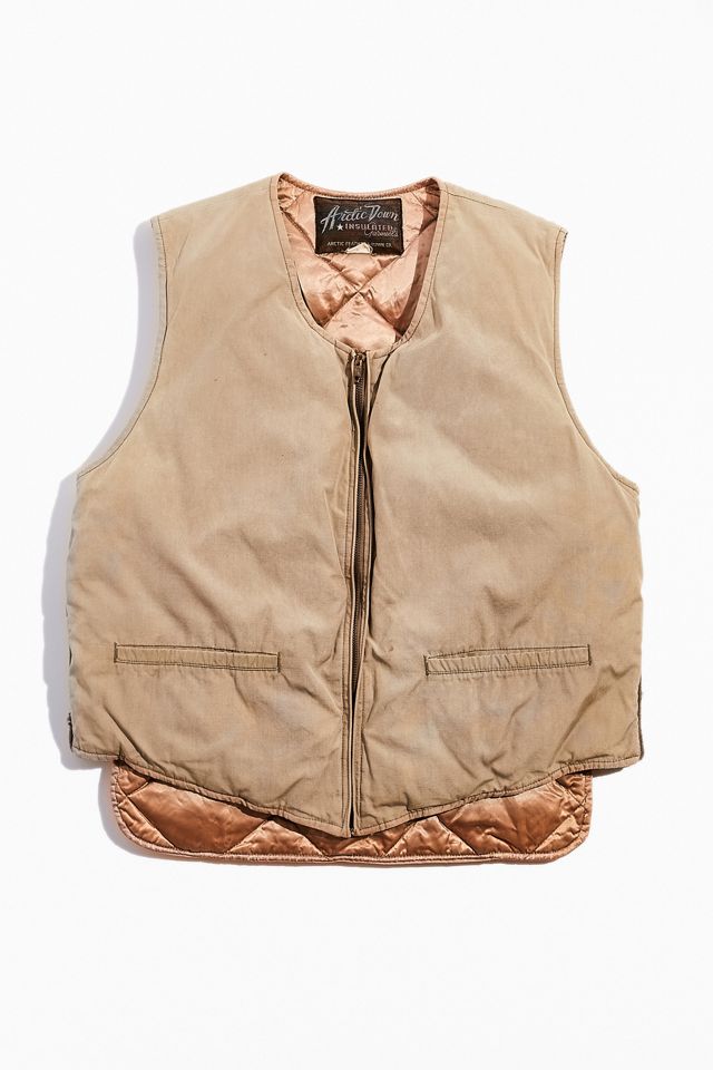 Vintage Arctic Down Insulated Hunting Vest | Urban Outfitters