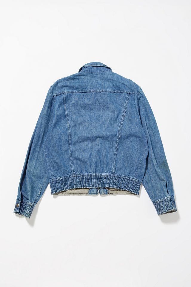 Vintage Lee Gathered Denim Jacket | Urban Outfitters Canada