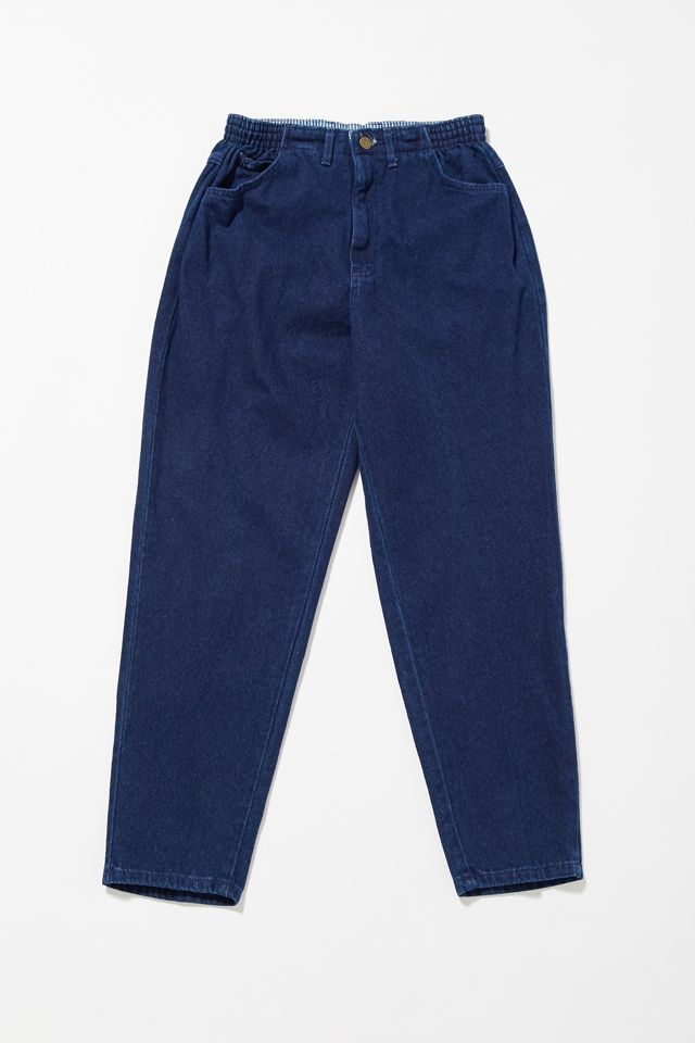 Vintage Lee Deep Blue Denim Pant | Urban Outfitters
