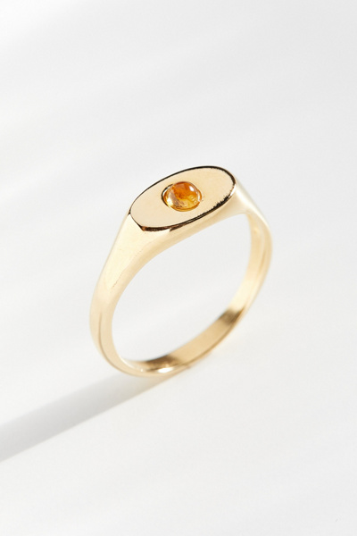 Merewif Solar Door Signet Ring | Urban Outfitters