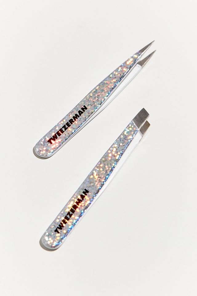 Tweezerman Metallic Collection Micro-Mini Tweezer Duo | Urban Outfitters
