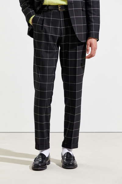 UO Window Plaid Slim Fit Suit Pant | Urban Outfitters