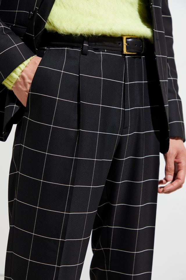 UO Window Plaid Slim Fit Suit Pant | Urban Outfitters