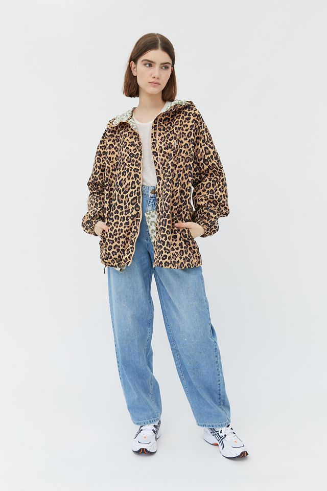 Gramicci Leopard Print Shell Jacket | Urban Outfitters