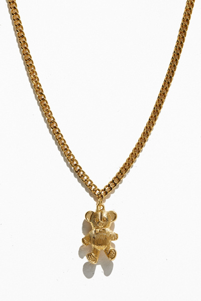 Ariel Neman UO Exclusive Golden Bear Pendant Necklace | Urban Outfitters
