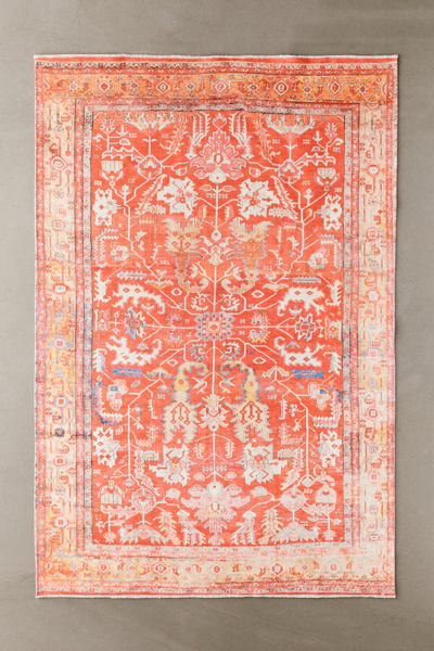 Leona Printed Rug | Urban Outfitters