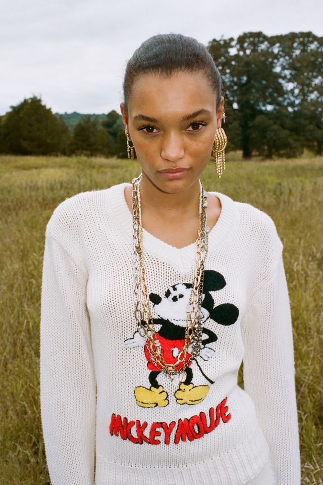 Vintage Mickey Mouse Crew Neck Sweater | Urban Outfitters Canada