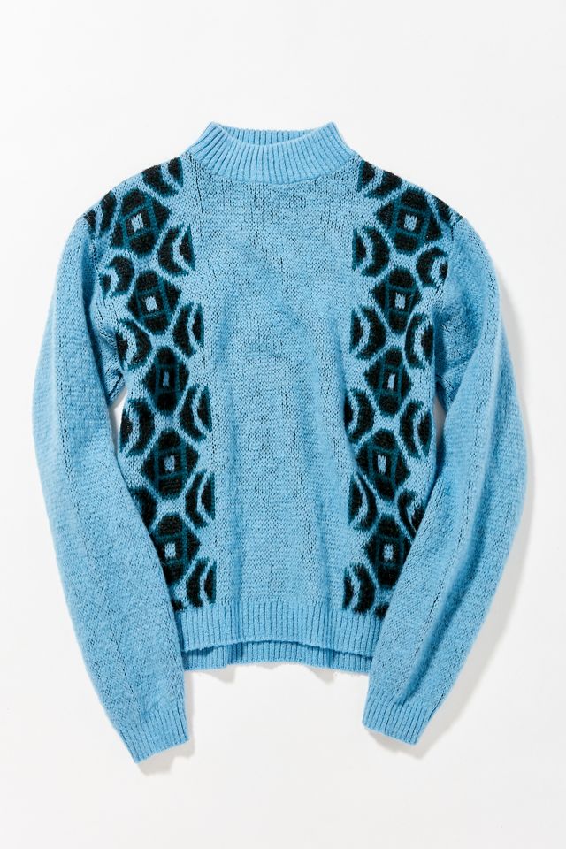 Vintage Pattern Block Sweater | Urban Outfitters