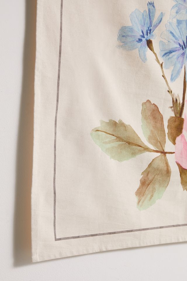 Botanical Study Flag Tapestry | Urban Outfitters