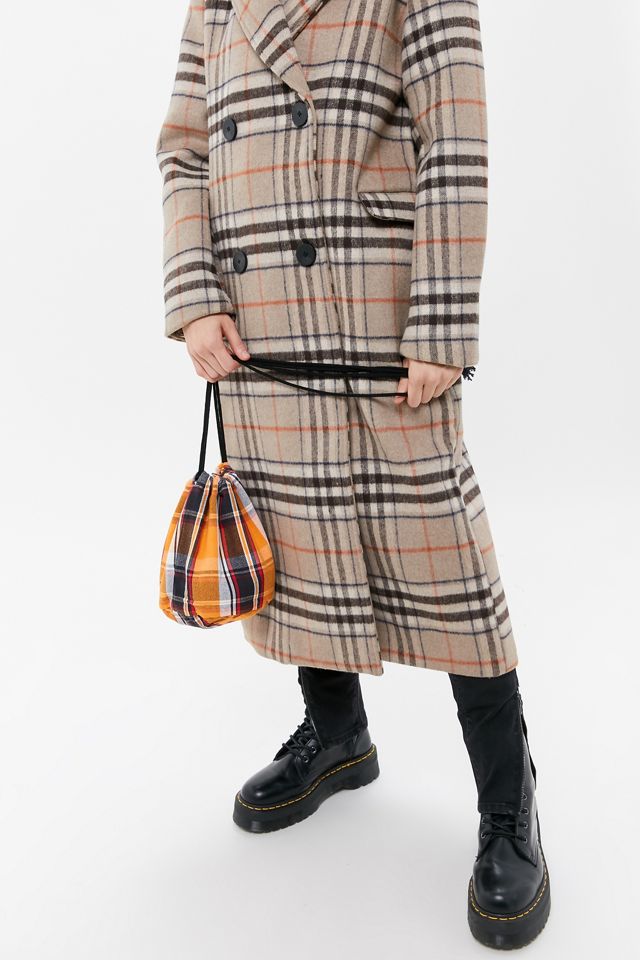 Chloe Patchwork Drawstring Bucket Bag | Urban Outfitters Canada