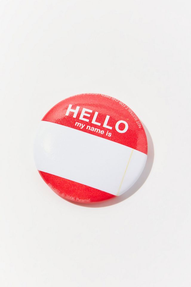 Vintage Hello Pin | Urban Outfitters Canada
